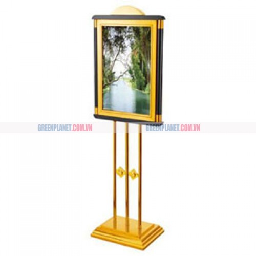 Bảng Menu inox mạ vàng giá rẻ